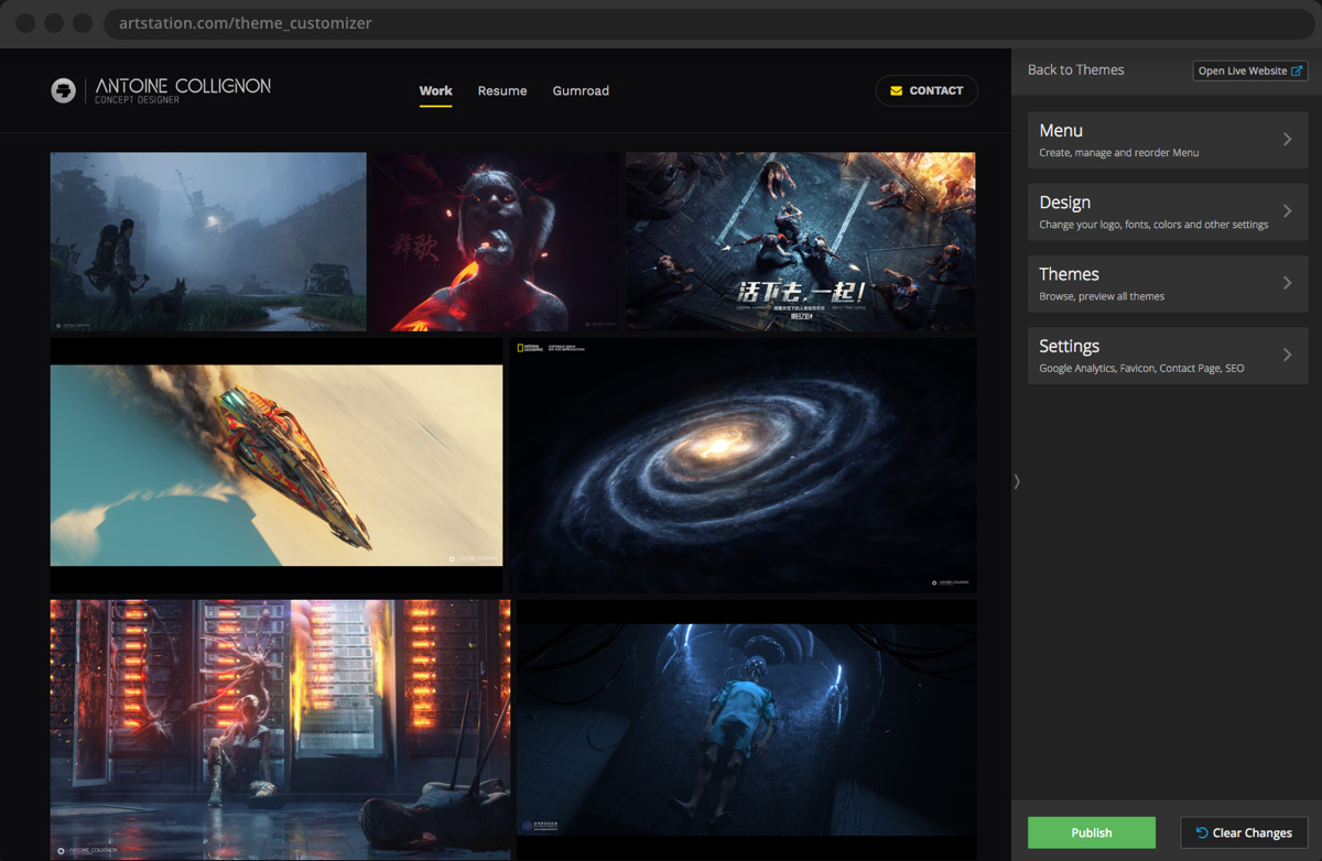 ArtStation - About - Portfolio